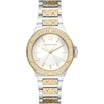 Michael Kors Slim Runway Wrist Watch, Blue Dial, Two-Tone, Ladies ...