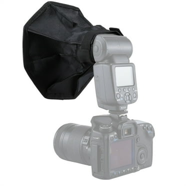 Soft Box Flash Diffuser with Dual Mounting - Walmart.com