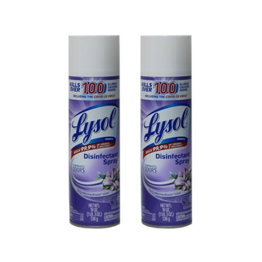 Lysol Disinfectant Spray, Crisp Linen Scent, 19 Ounce (3 Pack ...
