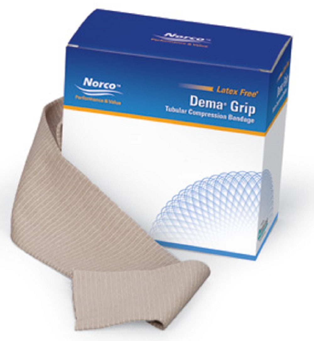 Dema Grip Compression Stockinette, Beige, Size D - 3 inch X 33 feet ...