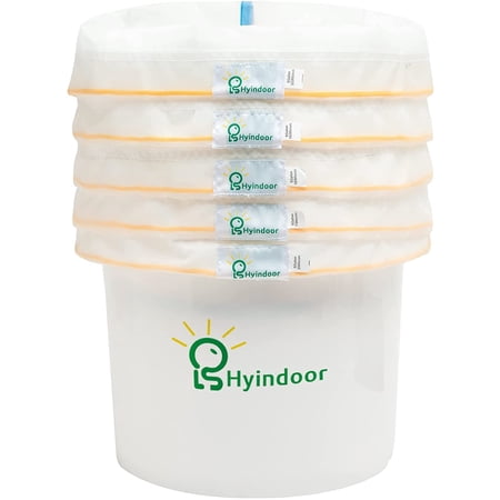 Hyindoor Bubble Mesh Bags 5 Gallon 5 Hash Bag Ice Bubble Bag Essence ...