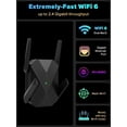 2026 AX3000 WiFi 6 Extender, WiFi Extender Signal Booster for - Band (2 ...