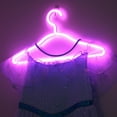 Dengmore 2pcs Neon Clothes Hanger Display LED Light Up Decor Light Wall ...