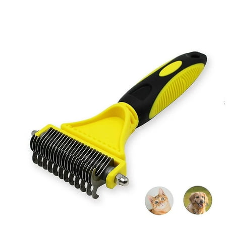 Dogs Dematting Tool, 2 Sided Professional Dematting Rake, Safe Grooming ...