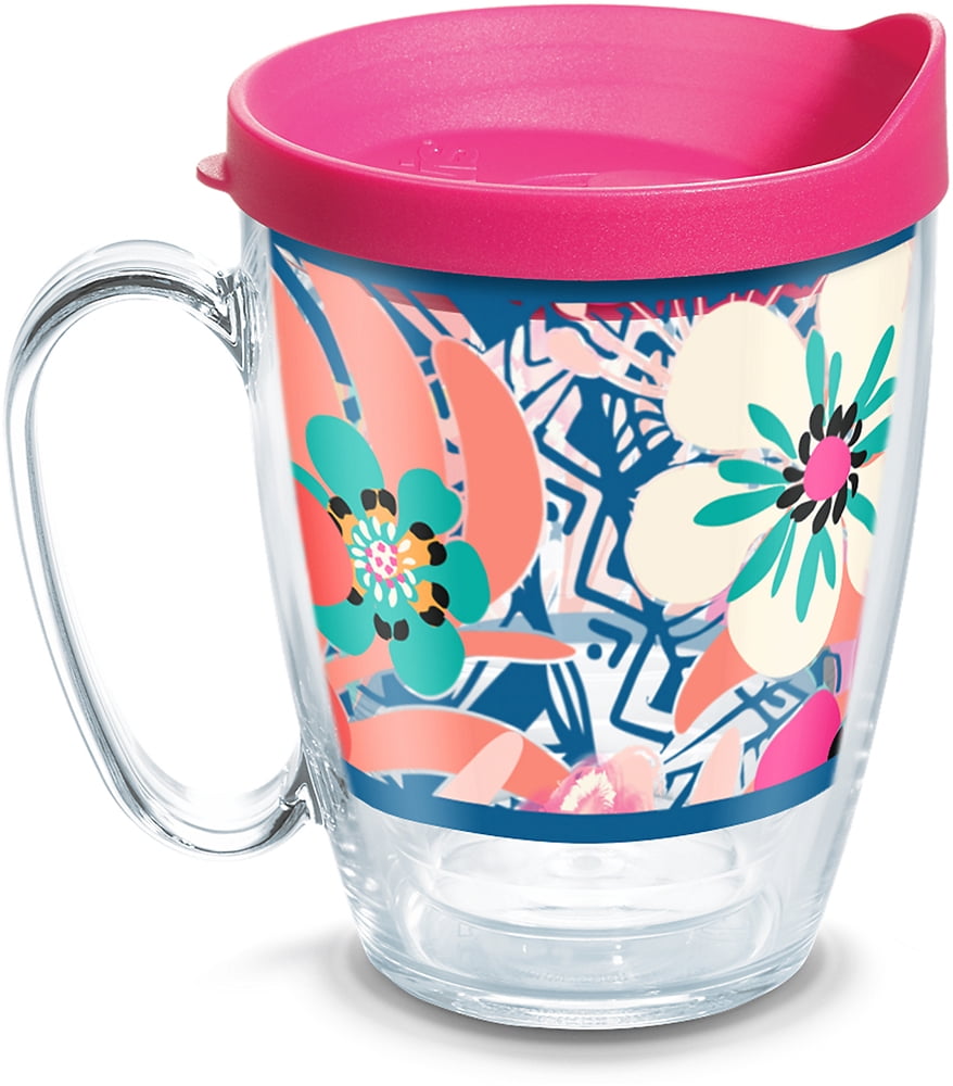 Tervis Made in USA Double Walled Bright Wild Blooms Insulated Tumbler ...