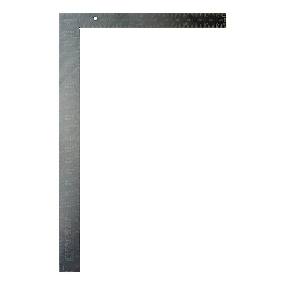 Johnson 24 in. L x 16 in. H Aluminum Framing Square Silver - Walmart ...