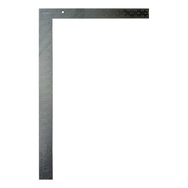 Johnson 24 in. L x 16 in. H Aluminum Framing Square Silver - Walmart ...