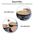 Drum Percussion Instrument 5-inch and 6-inch Floor Drum for Christmas ...