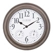 Bulova Weather Master Outdoor Wall Clock - Walmart.com