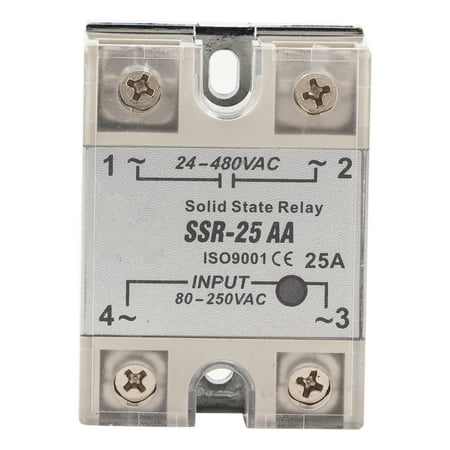 Relay Module, 25A Relay, Compact Relay Anti-vibration Relay Solid State ...
