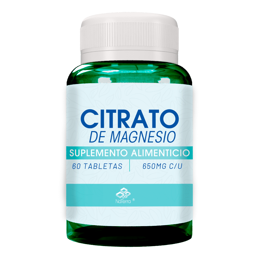 Citrato de Magnesio NaTerra 60 Tabletas | Walmart en línea