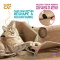 Ripple Rug Cat Activity Mat, Sleeping Animal Pet, Washable, Thermal ...