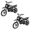 Razor MX400 Dirt Rocket 24V Electric Motocross Dirt Bike, Green (2 Pack ...