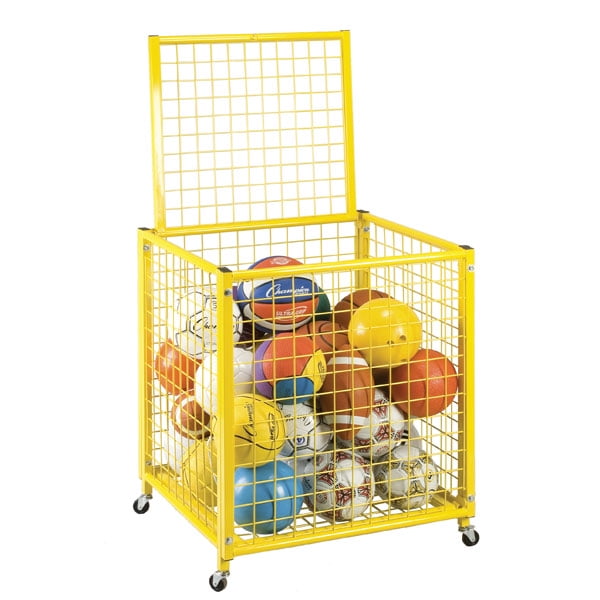 Champion Sports Half-Size Lockable Ball Locker - Walmart.com