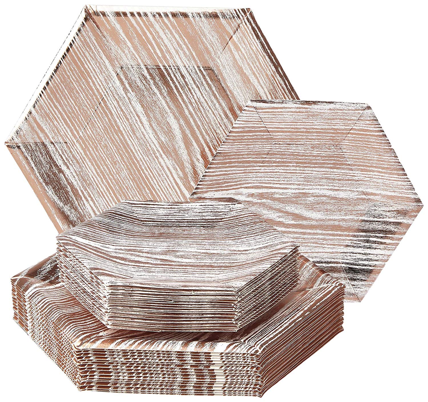 PARTY DISPOSABLE 36 PC DINNERWARE SET | 18 Dinner Plates | 18 Salad or ...