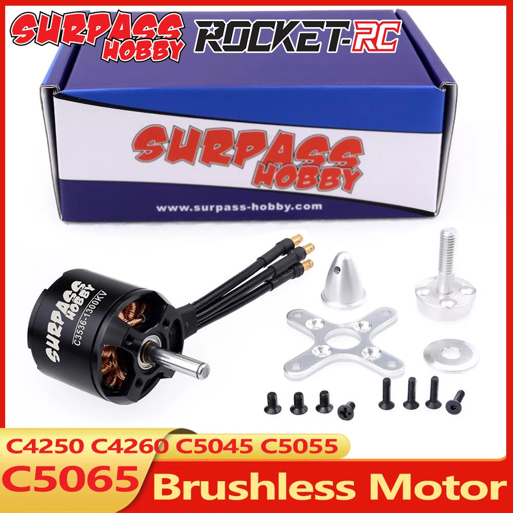 Surpass Hobby Brushless Motor C4250 C4260 C5045 C5055 C5065 14Pole with ...