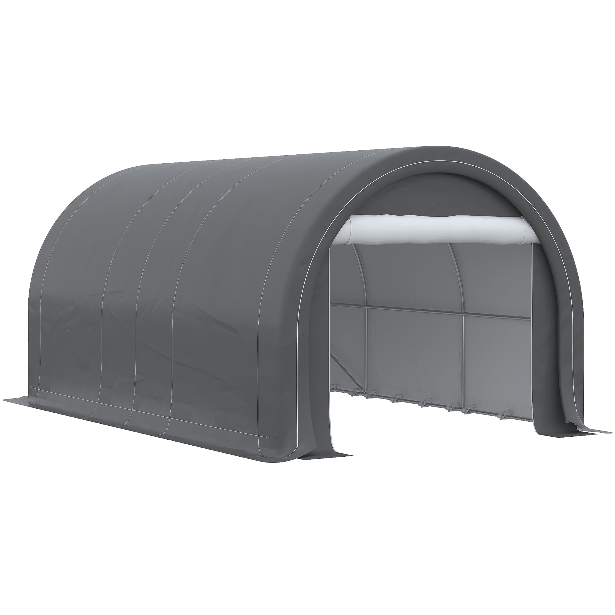 Click here for Outsunny 10 X 16 Carport Storage Tent Anti-Uv Pe P... prices