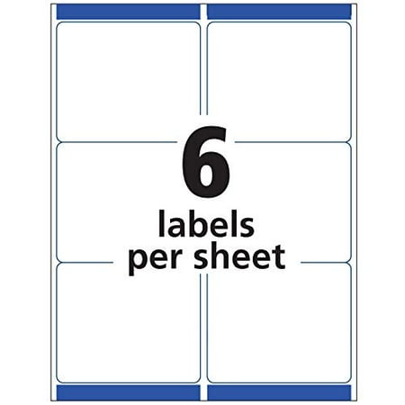 Avery Shipping Address Labels Inkjet Printers 150 Labels 3-1/3x4 Labels ...