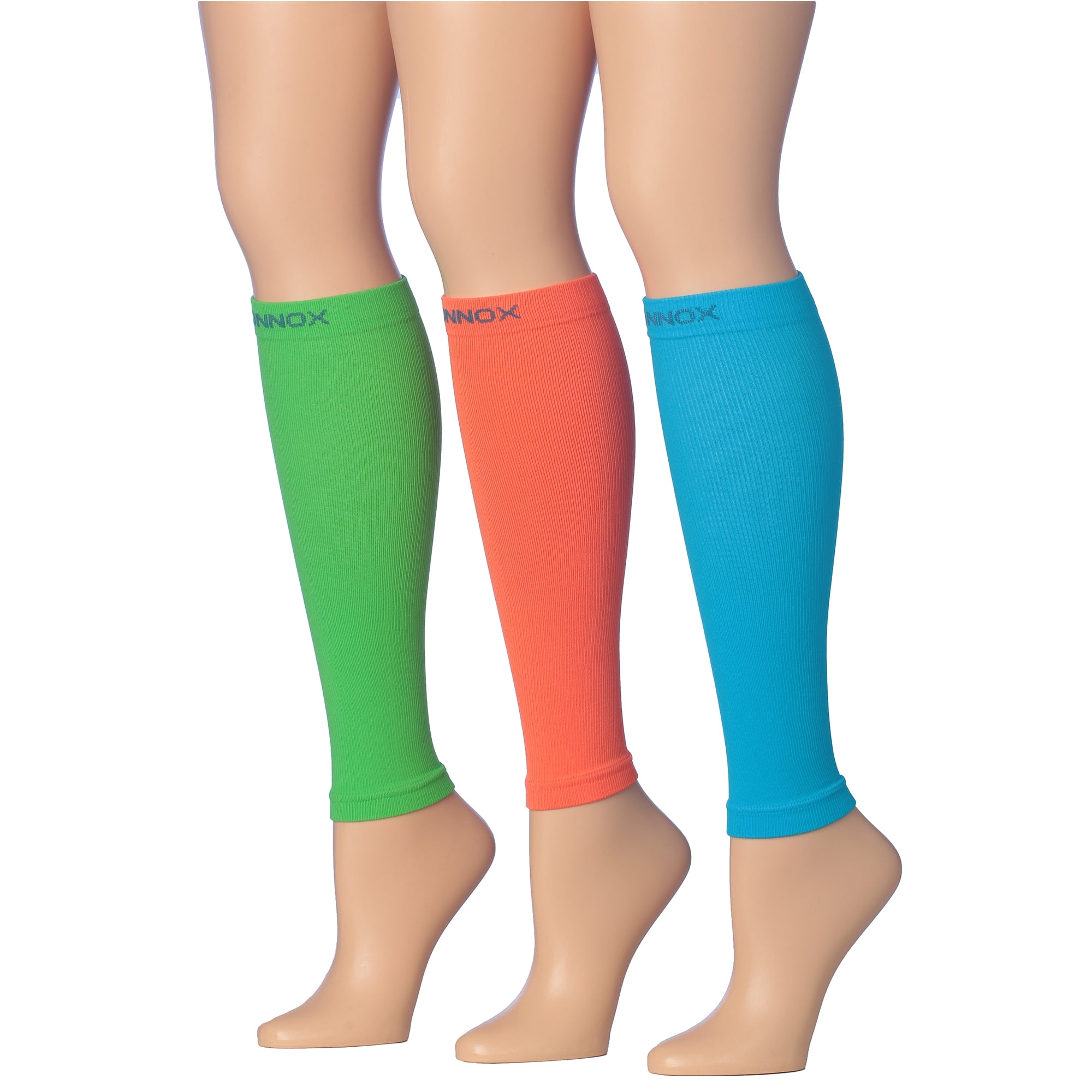 Women's Ronnox 3 Pack Nylon/Spandex Tube Sleeves Graduated Compression ... Women's Ronnox 3 Pack Nylon/Spandex Tube Sleeves Graduated Compression ...