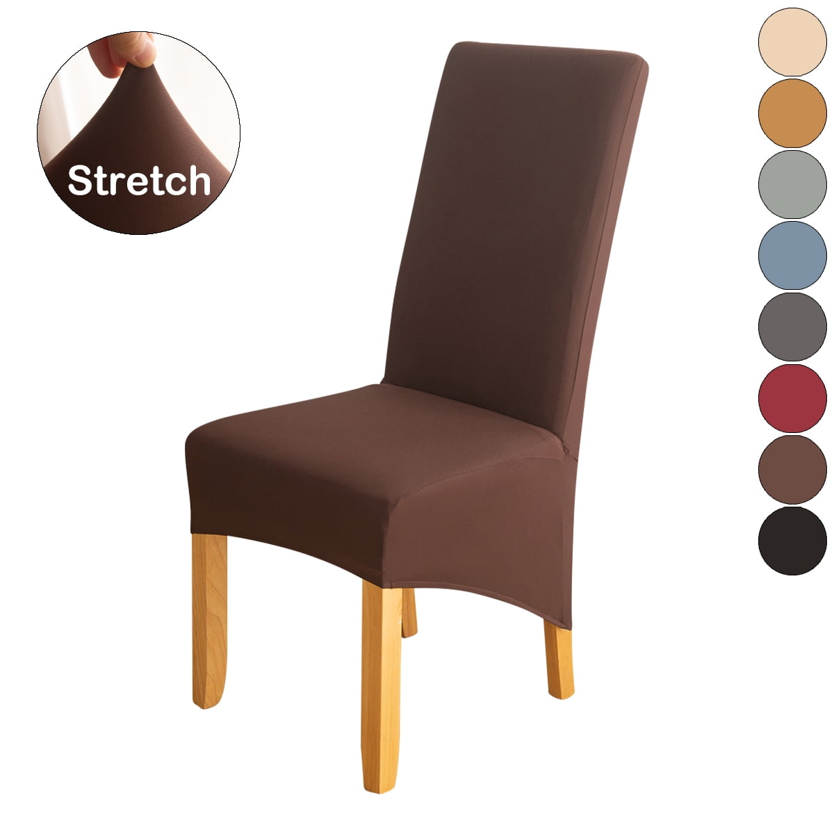 Lapalife Velvet Dining Chair Slipcovers for Dining Room Stretch Chair ...