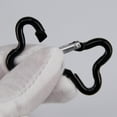 9Pcs Bone Shaped Spring Clasps Aluminum Alloy Spring Snapping Hook Clip ...