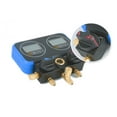 R22 R32 R410a Refrigeration Double Dial Digital Manifold Pressure Gauge ...