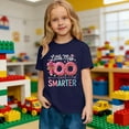 CAIXIA Kids Little Girls 100 Days of School Shirt 100 Days Brighter ...