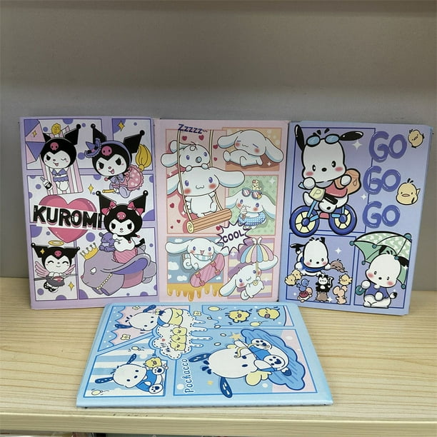 Sanrio Pacha Dog Car Line Book Kuromi A5, libro de escritura, libro de ...