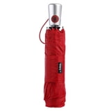 Totes One-Touch Auto Open Close Rain Umbrella with Sunguard Red ...