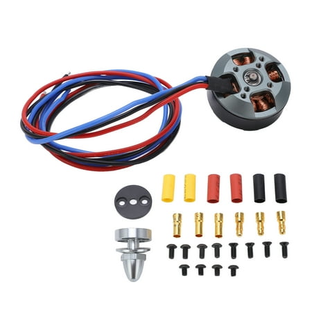 RC Airplane Brushless Motor, 500W QM4208 680KV Brushless Motor For RC ...
