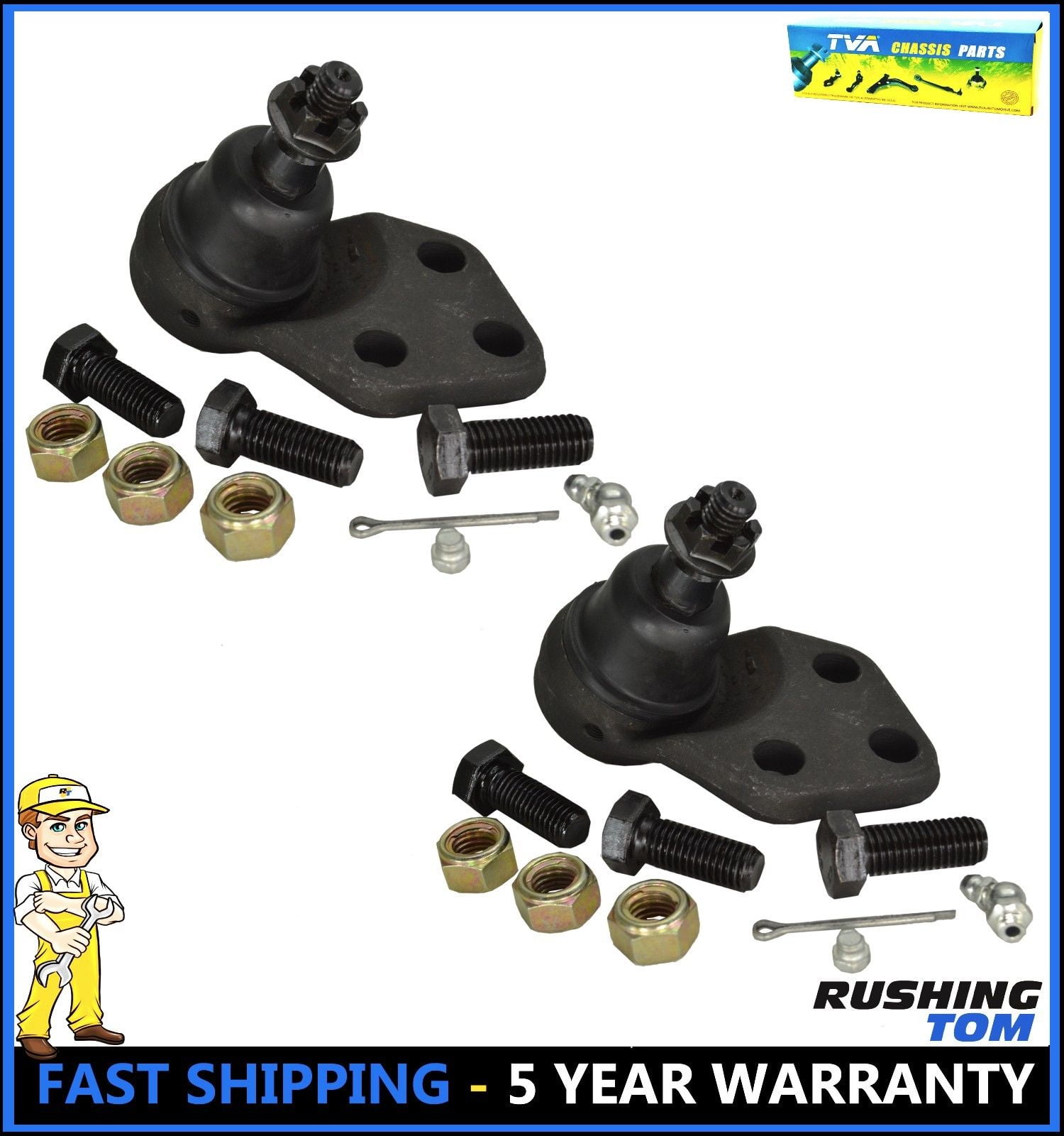 2 Front Lower Ball Joint Suspension for Buick Cadillac Chevrolet ...