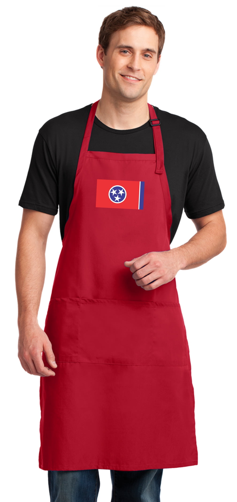 Large Tennessee Apron Long Length Tennessee Flag Apron for Men or Women ...