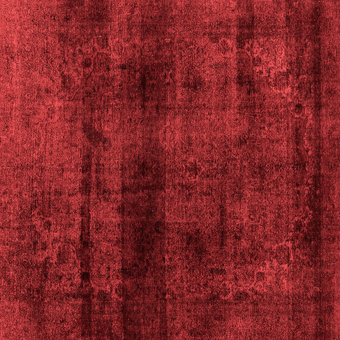 Ahgly Company Indoor Square Abstract Red Modern Area Rugs, 5' Square ...