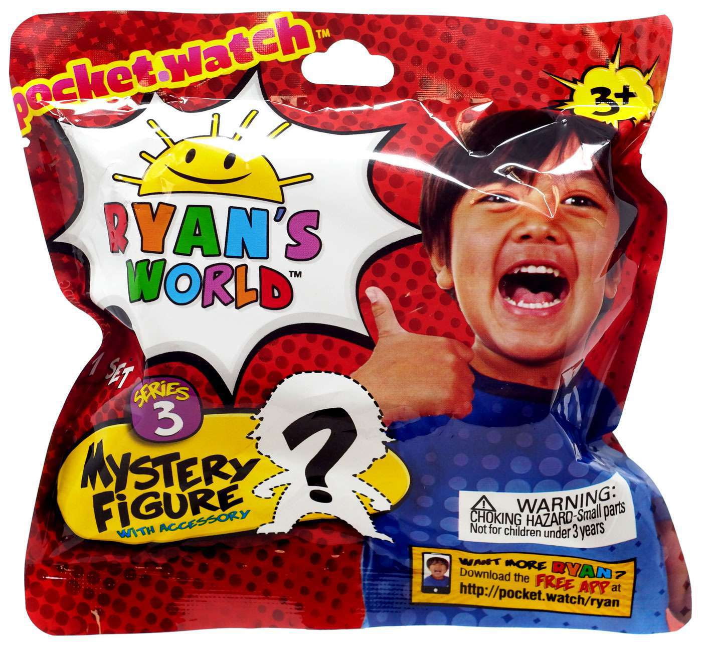Ryan's World Mini Figure with Accessory Series 3 Mystery Pack - Walmart.com