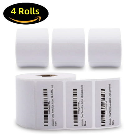 2-1/4 x 1-1/4 Inch Direct Thermal Perforated Shipping Labels, Address ...