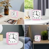 AMIR Silent Alarm Clock, Snooze & Light, Loud for Kids, Elderly, Heavy ...