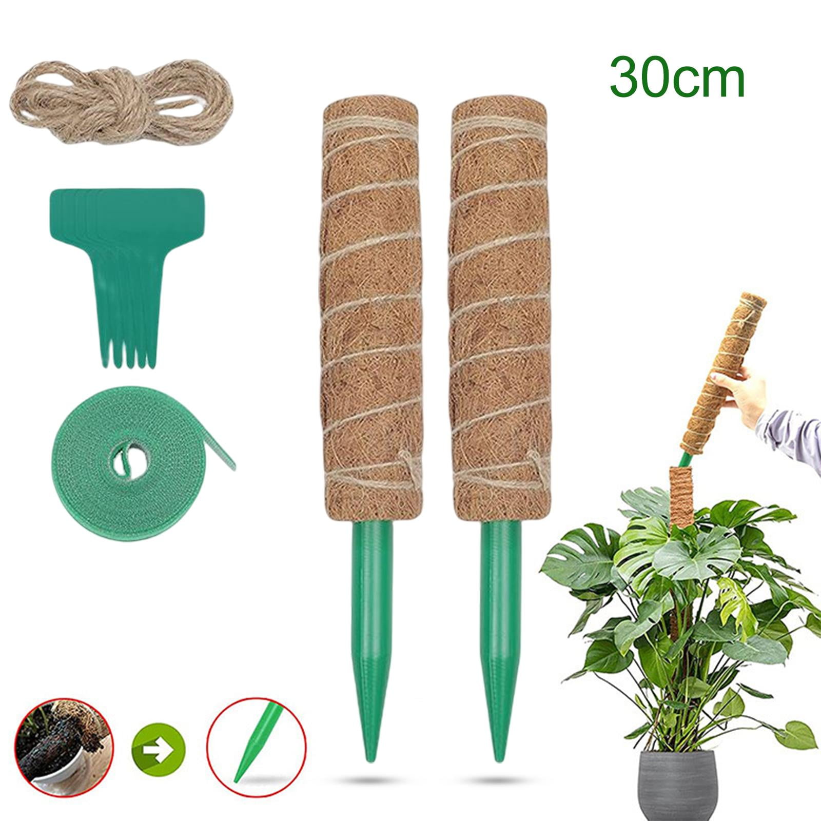 Extendable Poles, Stakes Natural Plant Pole Plant Climbing Rod Coir ...