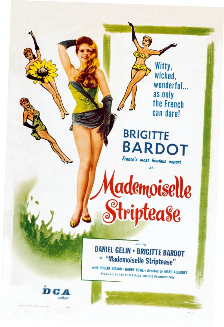 Best Posters Mademoiselle Striptease Movie Mini Poster 11Inx17In 11x17 Poster Color Category ...
