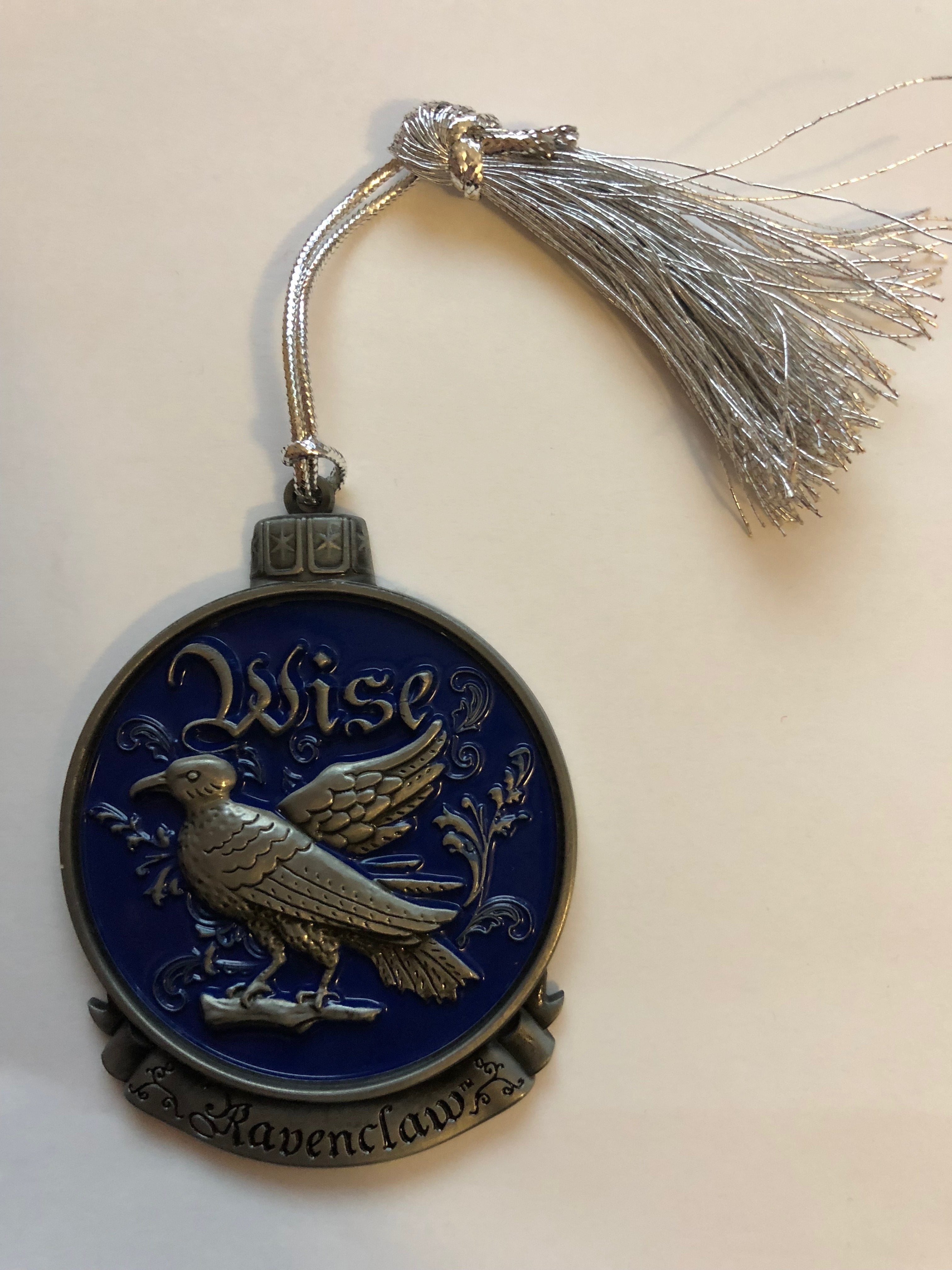 Universal Studios Harry Potter Ravenclaw Round Metal Holiday Ornament ...