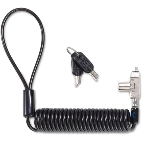Kensington Slim N17 2.0 Portable Keyed Laptop Lock for Wedge-Shaped ...