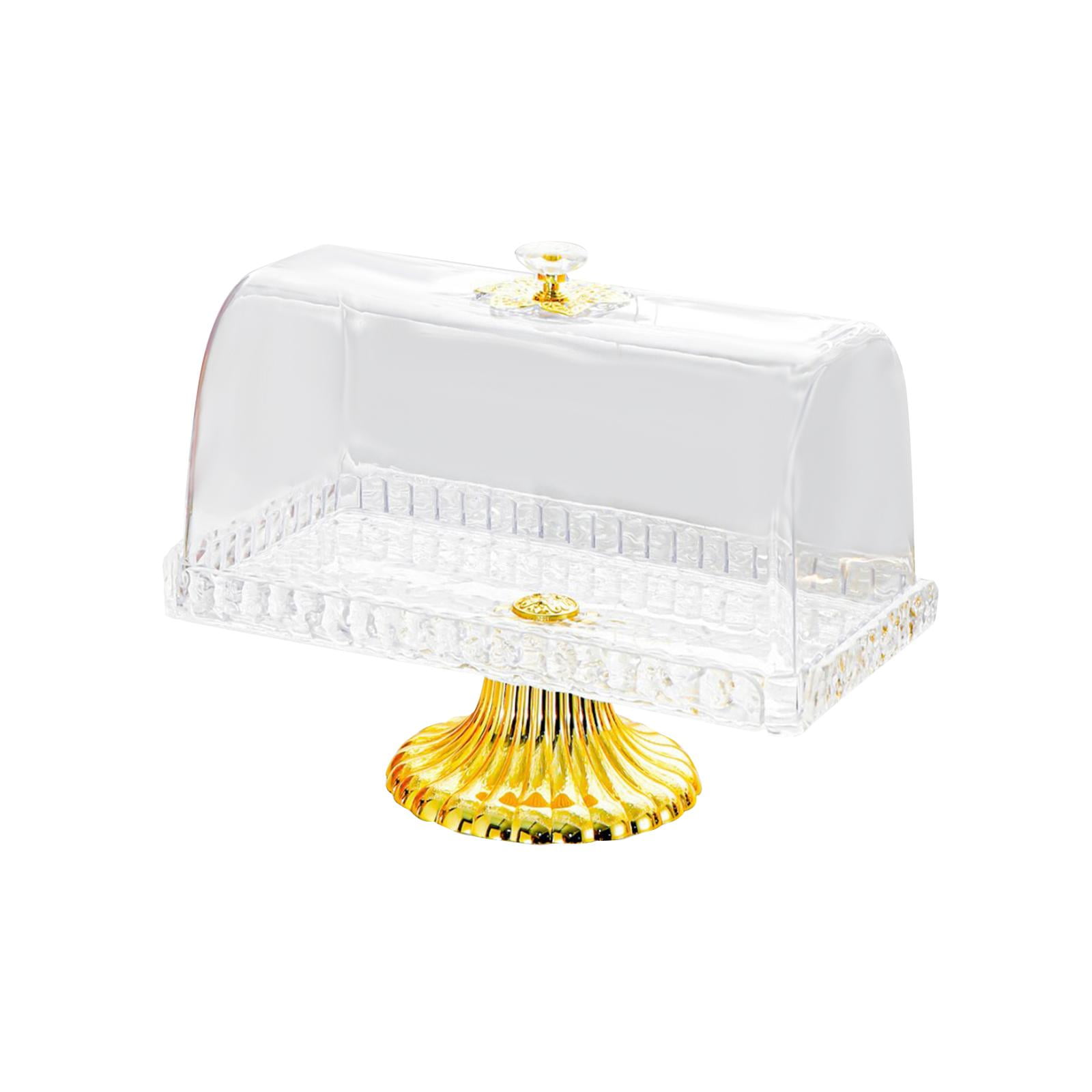 Soporte para pasteles con tapa, pedestal para pasteles, bandeja para ...