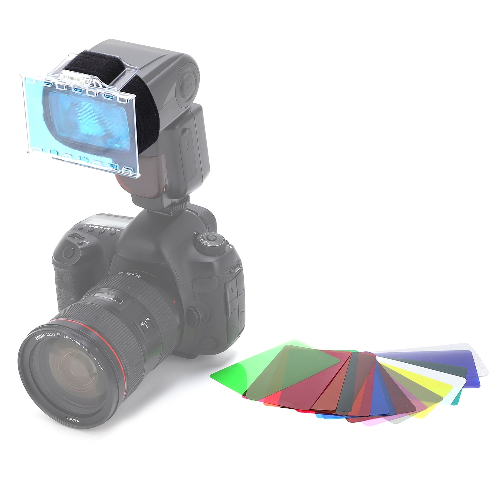 Zerodis Camera Gel Filter Kit Transparency Color Film Plastic Sheets ...