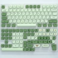 FPWNGL Matcha KOA PBT Keycap Set - 141 ISO Japanese Korean Russian Key ...