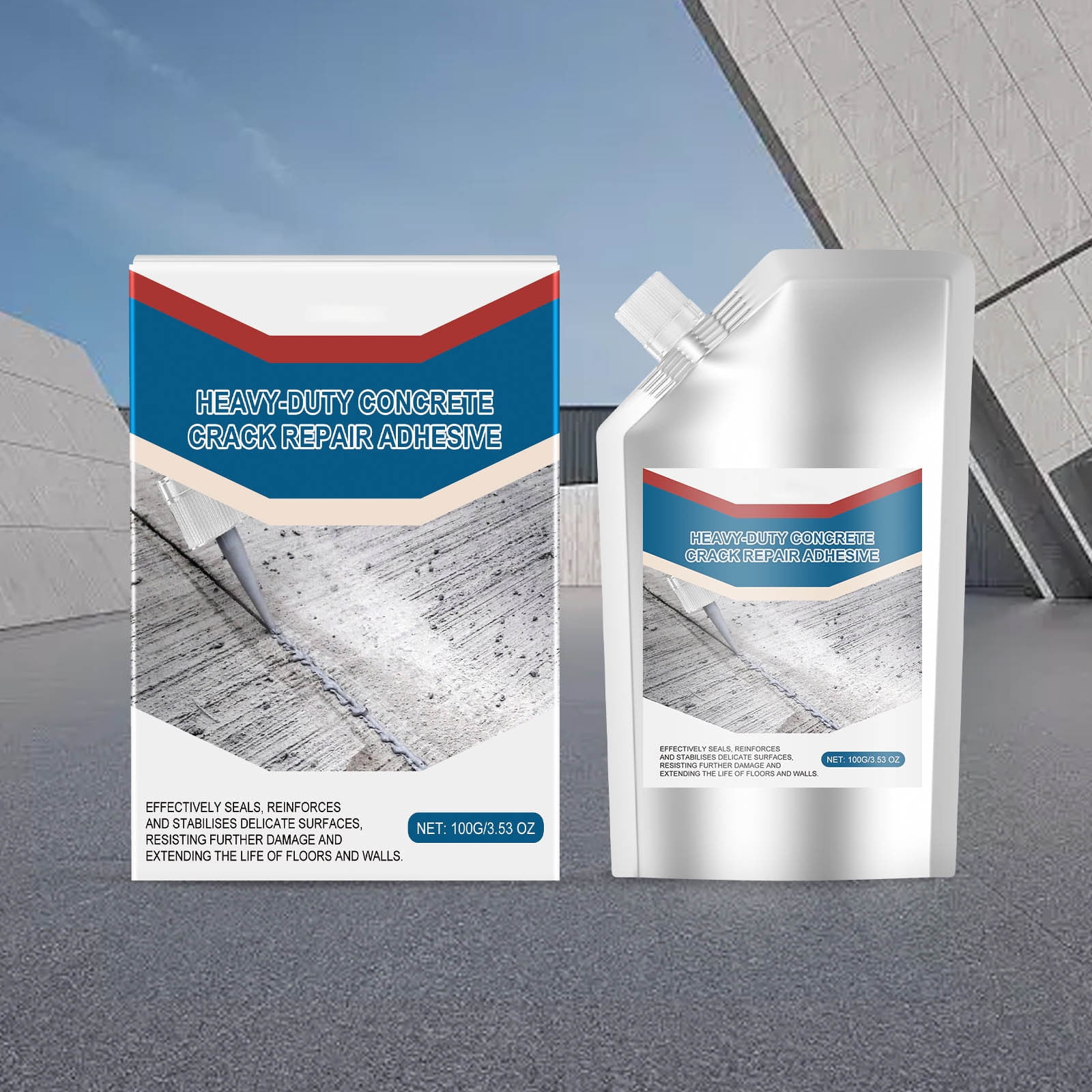 Click here for Hwuxmo Crack Repair Adhesive  100ml Concrete Seala... prices