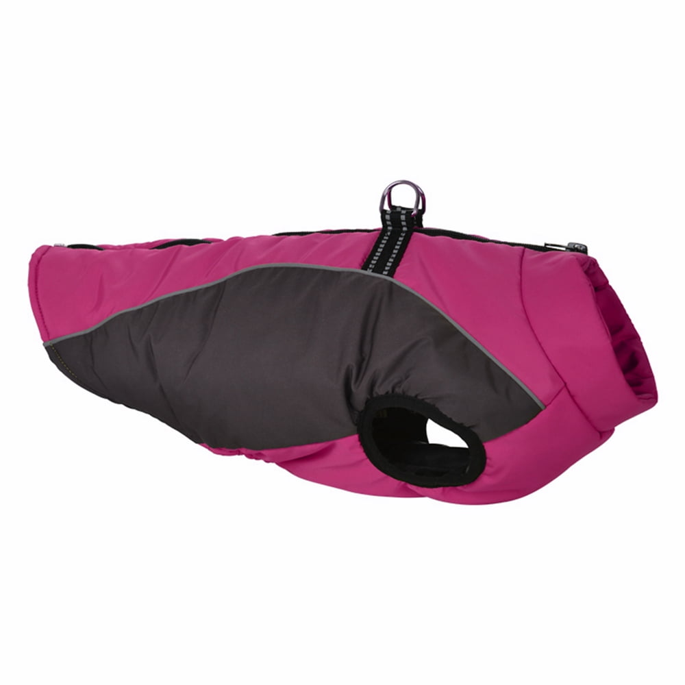 Padded Vest Dog Jacket - Reflective Dog Winter Coat, Warm Zip Up Dog ...