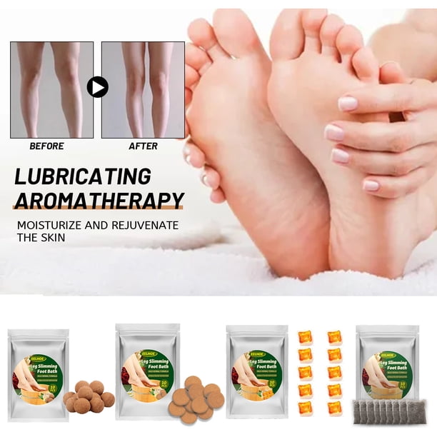 Lymphatic Drainage Ginger Foot Soak, Leg Slimming Foot Bath, Wormwood ...