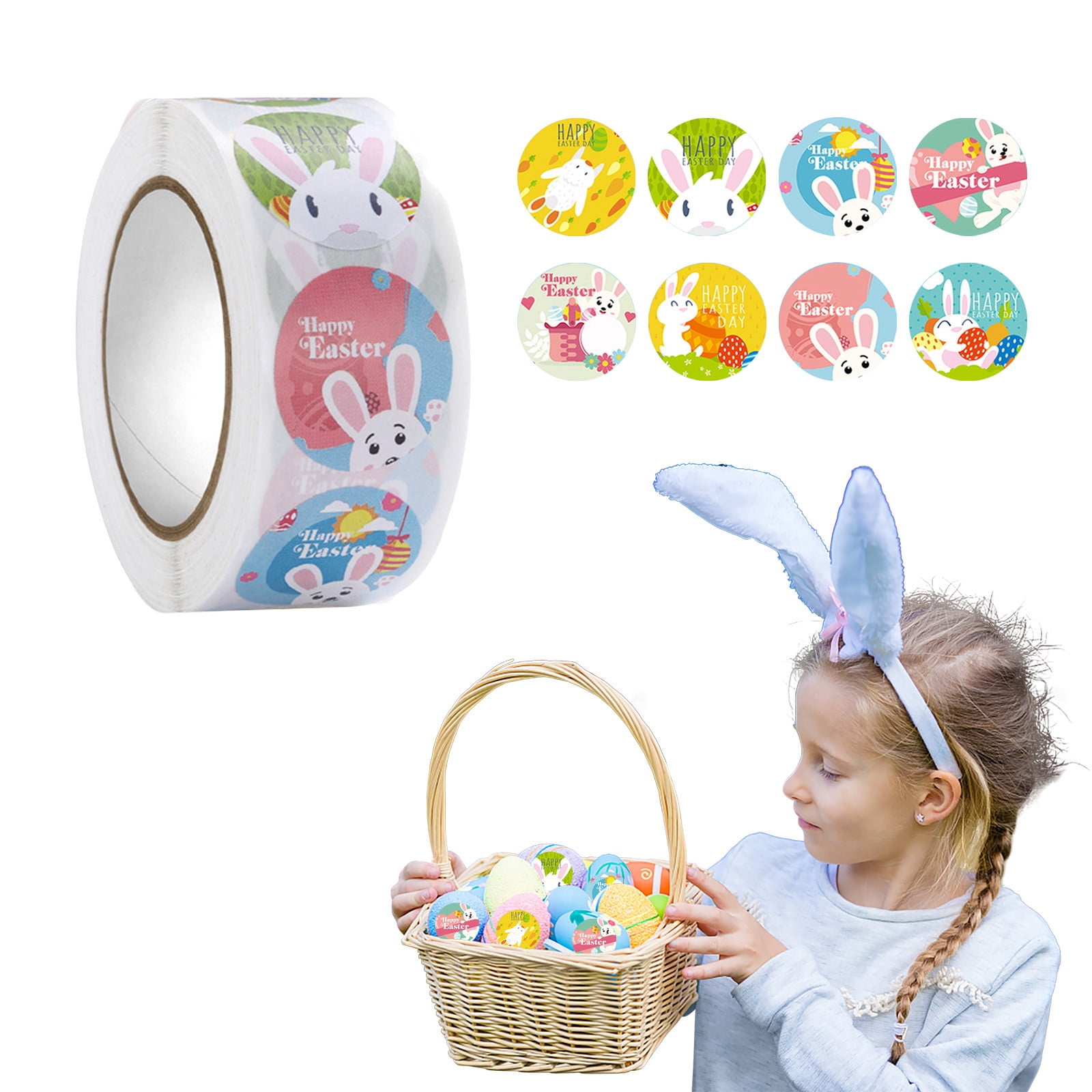 Click here for Boovnll Easter Eggs  Stickers Stickers Easter Bunn... prices