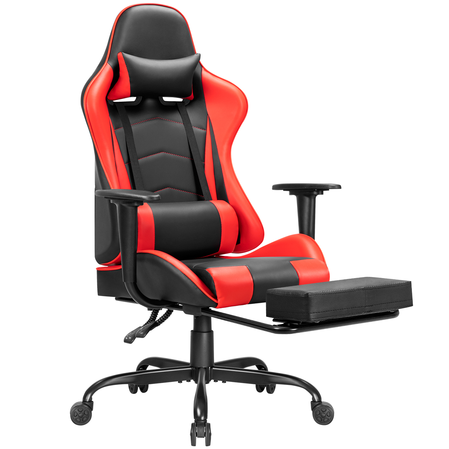 Vineego High back Recliner Gaming Chair Swivel Office Chair PU Leather