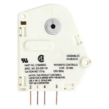 Frigidaire Defrost Timer, 215846602 Refrigerator - Walmart.com