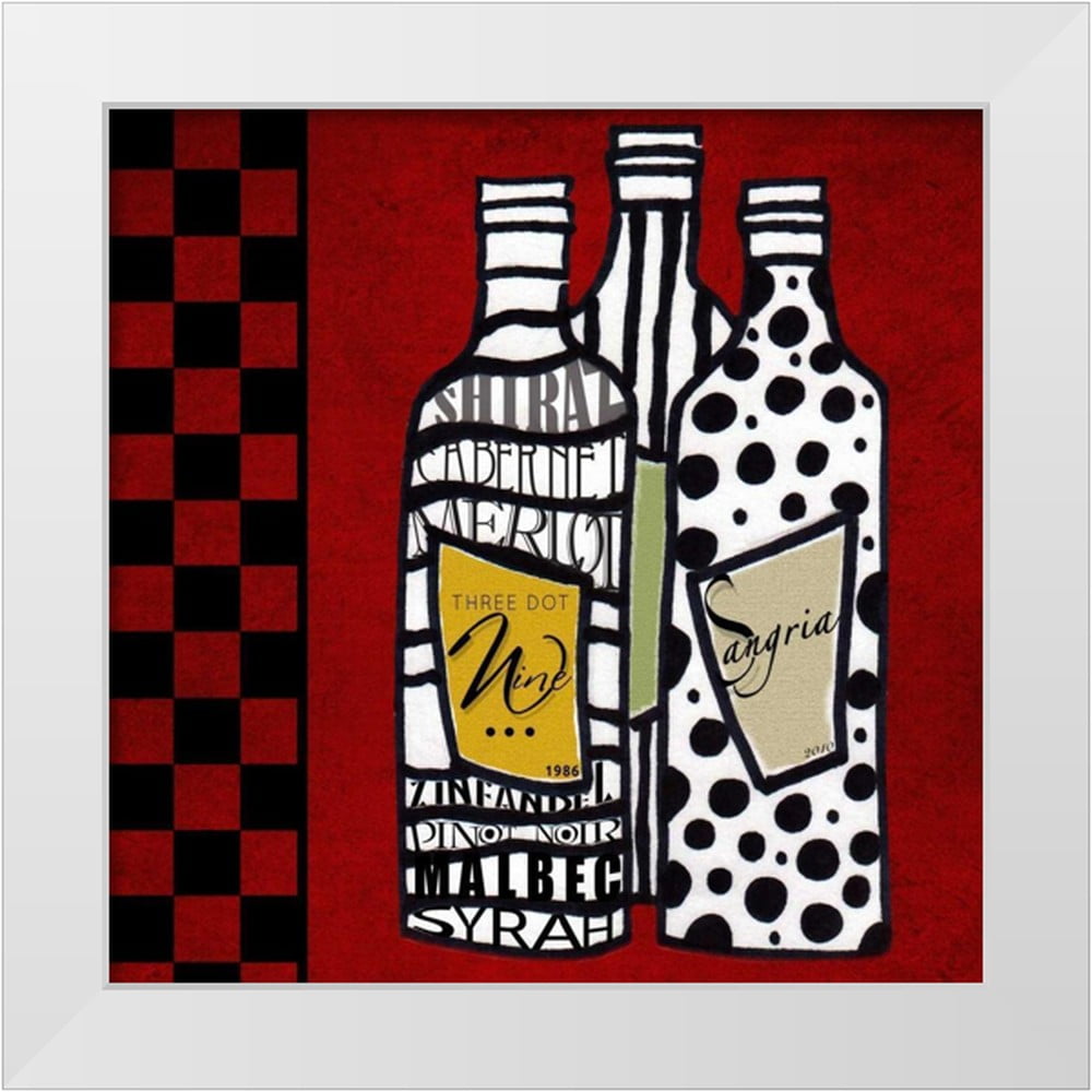 Wolk, Lisa 20x20 White Modern Wood Framed Museum Art Print Titled ...